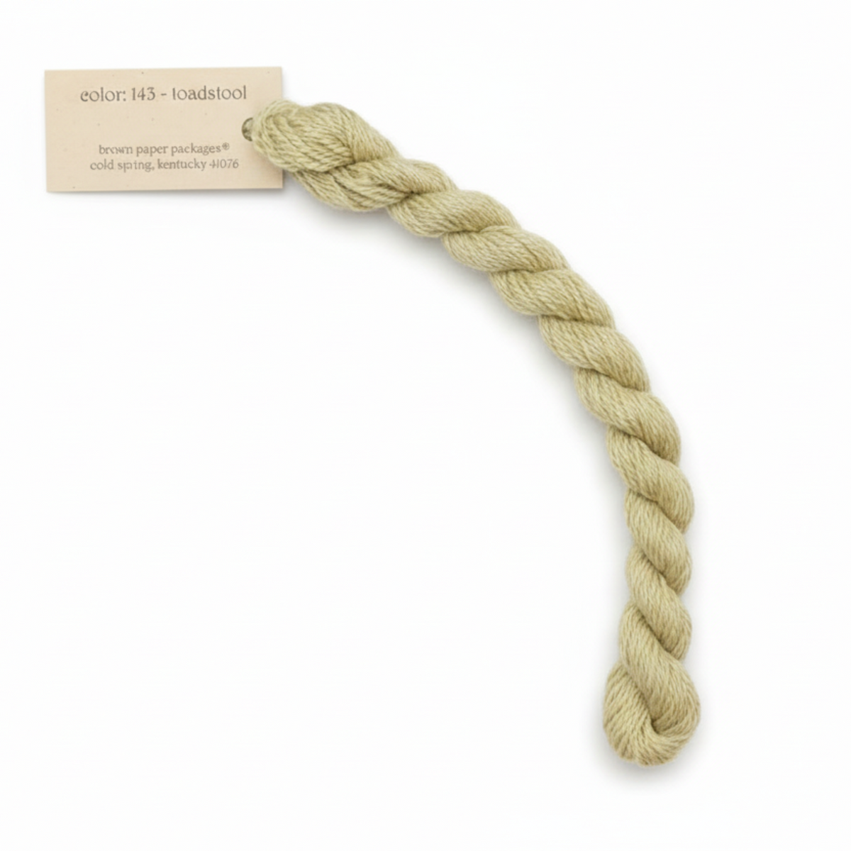 Silk & Ivory 143 Toadstool – The Fancy Stitch